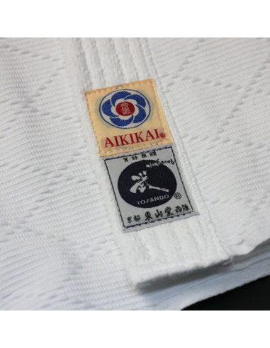 Cotton Aikido Gi Jacket Sashiko RYO Aikikai Tozando Size 4 - Made in ...